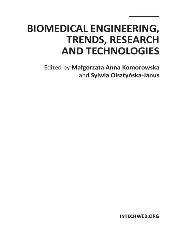 Biomedical Engineering Trends Research and Technologies | PDF ...