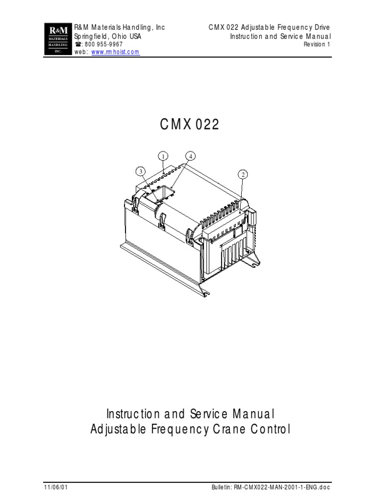 CMX 022 Adjustable Frequency Drive | PDF | Power Inverter | Switch