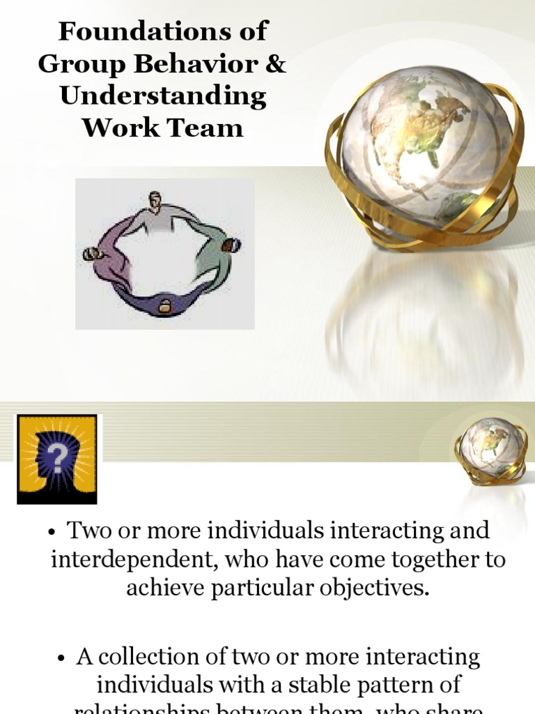 Group Behavior | PDF | Business | Self-Improvement