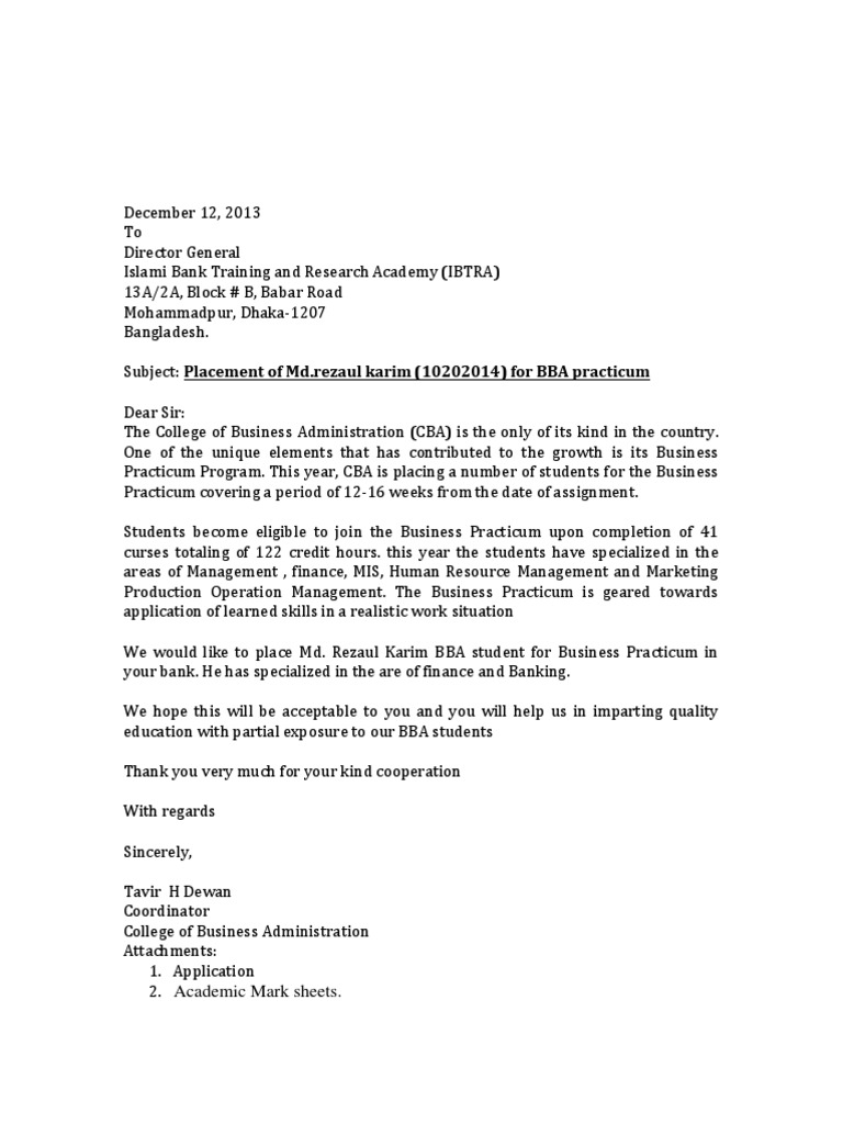 Forwarding Letter | PDF | Career & Growth