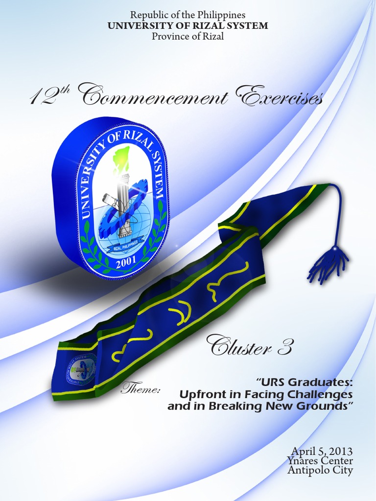 Sample Graduation Program 2013 3-19-2013 | PDF | Graduation | Academic ...