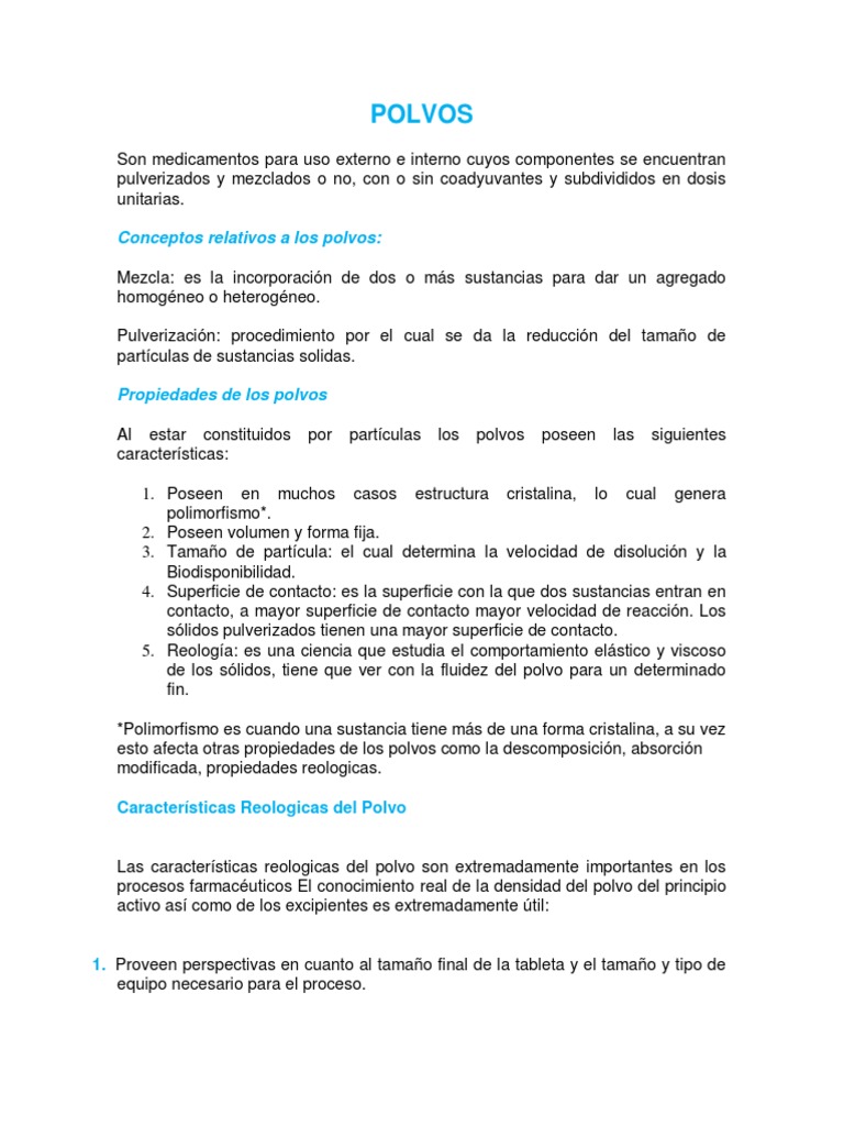 Solidos Farmaceuticos | PDF | Medicamentos con receta | Ciencias fisicas