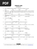 Ace of PACE Sample Paper | PDF | Elementary Geometry | Geometric Shapes