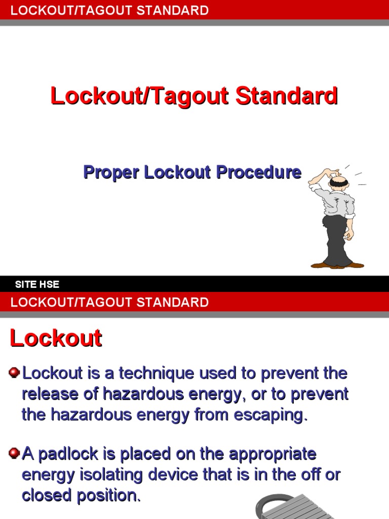 LOTO Standards | PDF | Prevention | Occupational Safety And Health