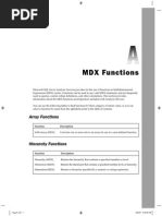 MDX Queries: Syntax, Examples & Tips | PDF | Databases | Computing