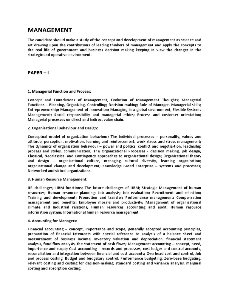 A Comprehensive Guide to Management Concepts, Theories, and ...