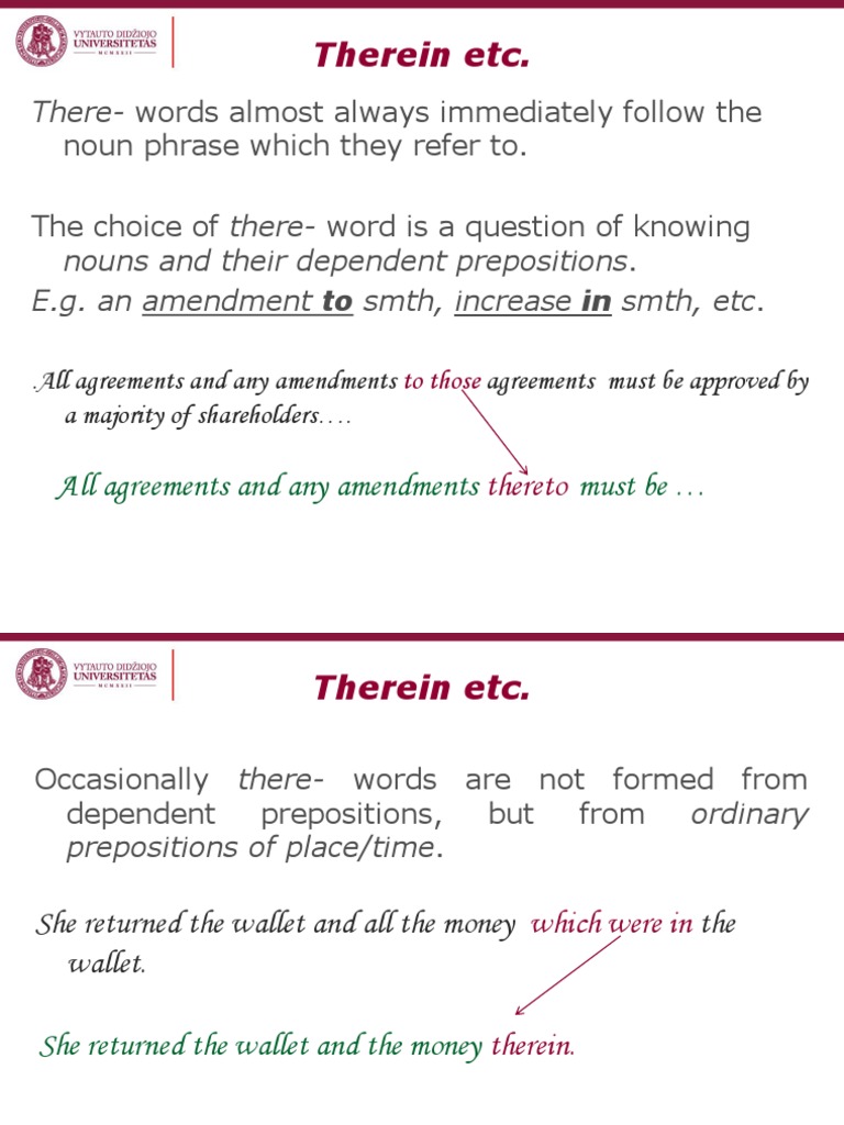 Therein Etc.: There-Words Almost Always Immediately Follow The ...