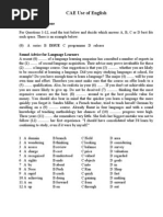 Word Formation c1 | PDF | Reason