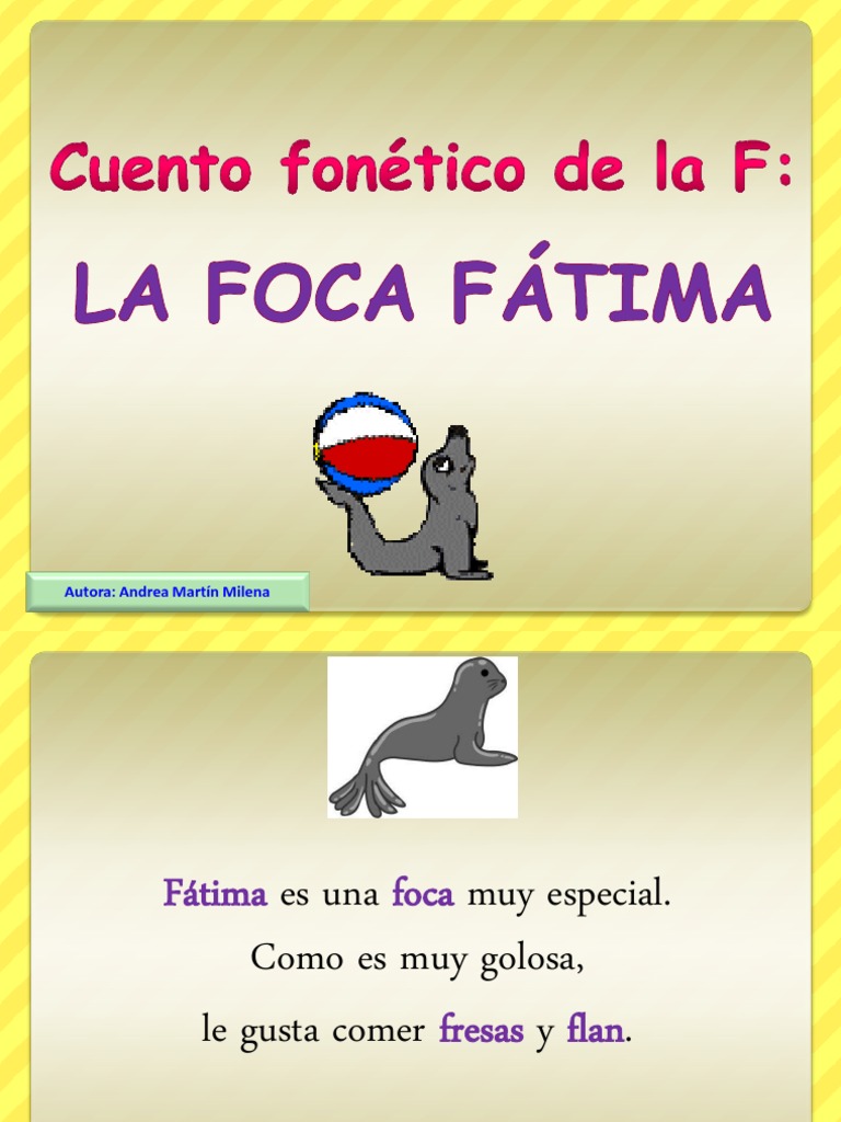 Cuento Fonético de La F
