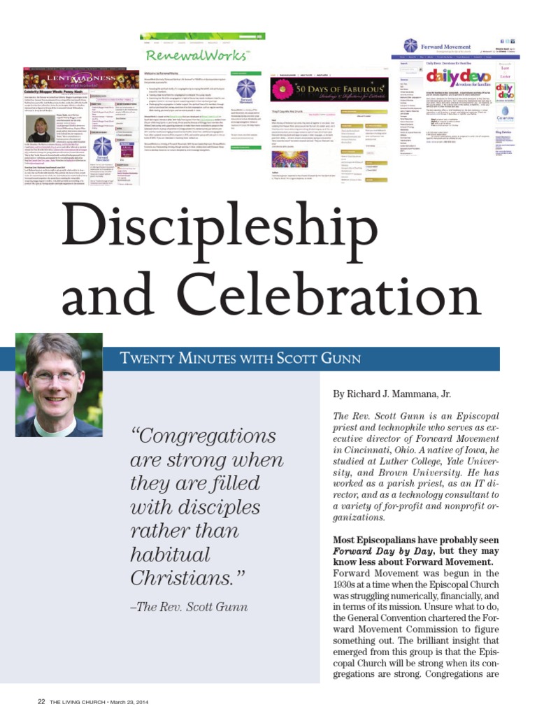 Scott Gunn Interview | PDF | Episcopal Church (United States) | Lent