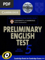 Complete PET Workbook With Answers | PDF