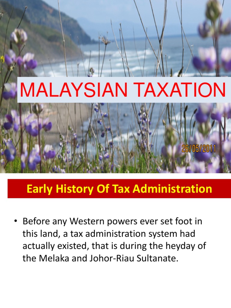 Malaysian Tax System and Administration | PDF | Sales Taxes In The ...