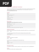 Claims Reimbursement Form (For MRC) : Member General Information | PDF ...