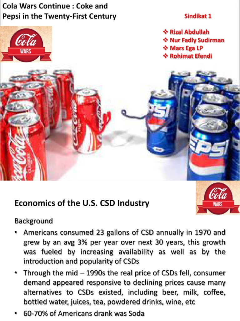 Cola Wars Continue | Coca Cola | Pepsi