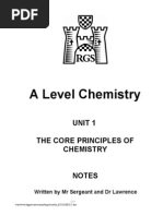 IGCSE Chemistry Formula Sheet Guide | PDF