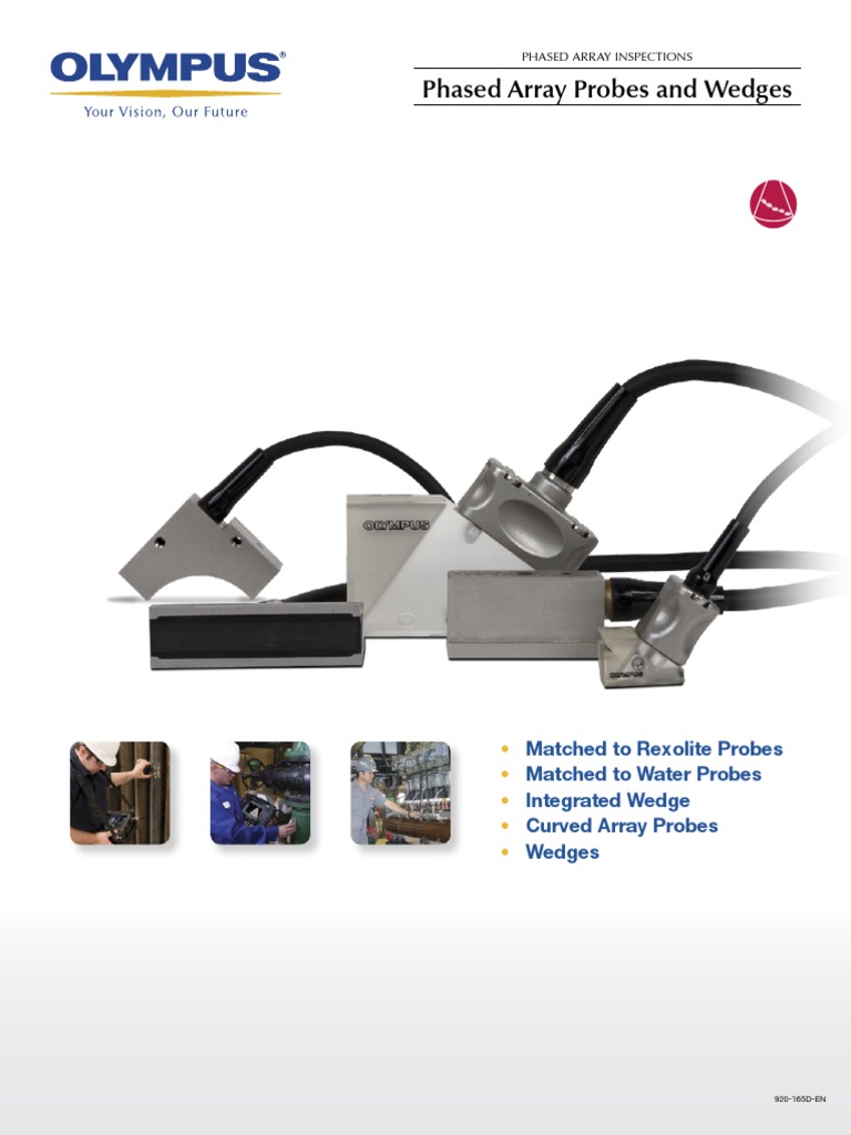 PA Probe Catalog en 201308 | PDF | Ultrasound | Nondestructive Testing