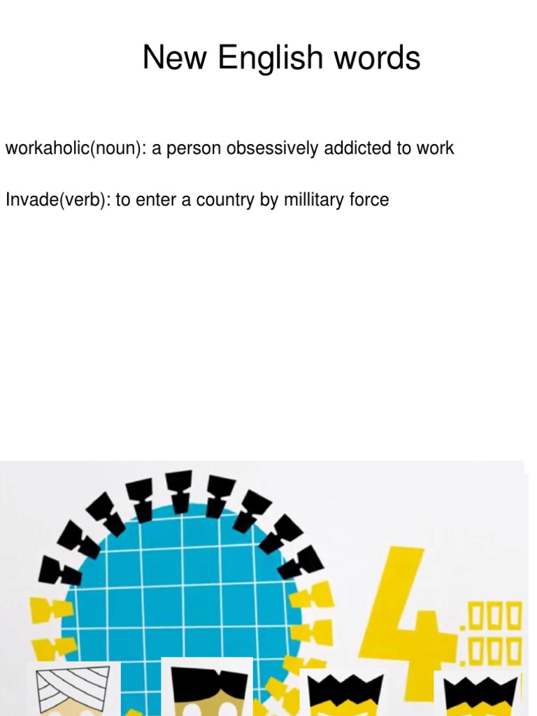 New English Words: Workaholic (Noun) : A Person Obsessively Addicted To ...