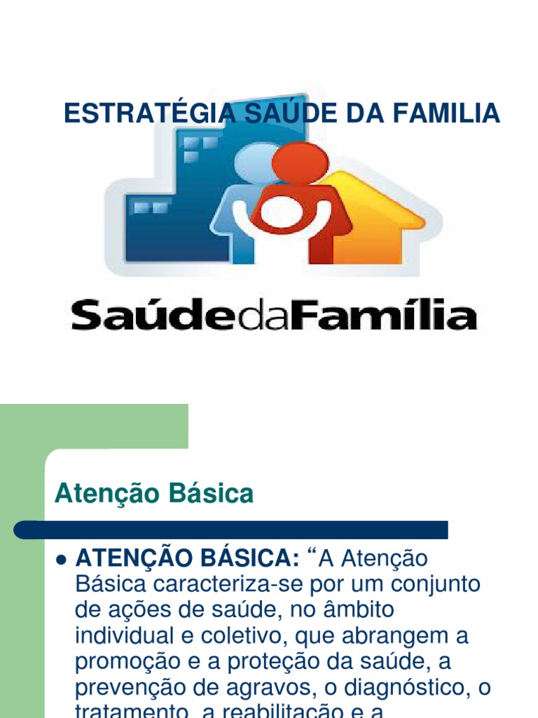 ESF | PDF | Ciências da Saúde | Sistema de saúde