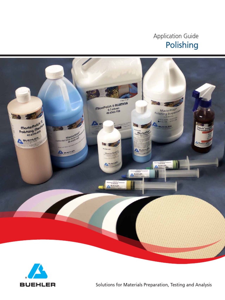 Buehler Vibratory Polisher Application Guide - Polishing | PDF ...