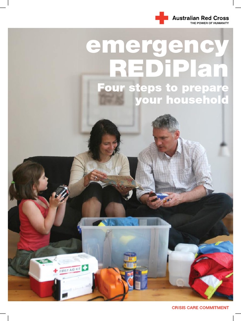 Emergency Rediplan: Four Steps To Prepare Your Household | PDF ...
