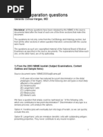 Nbme 31 Block 1-4 (Answers) | PDF