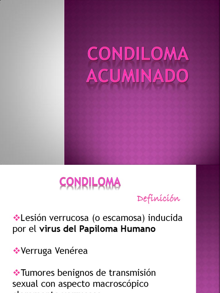 Condiloma Acuminado de Pene | PDF | Relaciones personales, crianza y ...