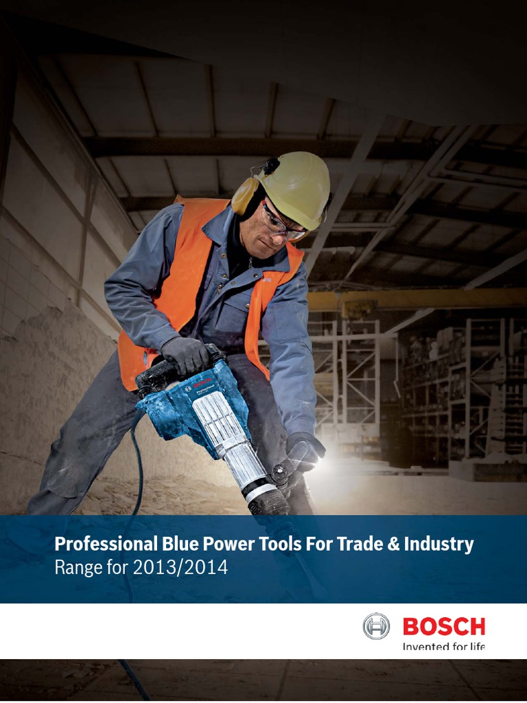 Bosch Power Tools Product Catalogue 2013-2014 In-En | PDF | Drill ...