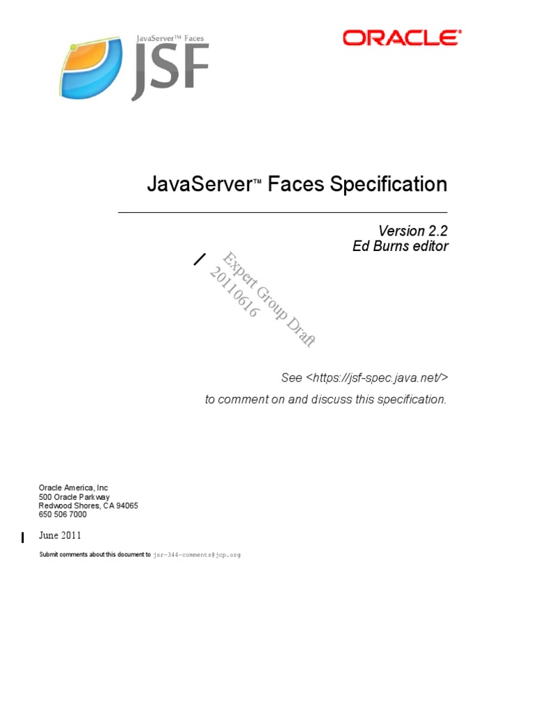 JSF 20110616 | PDF | Java Server Faces | Java Server Pages
