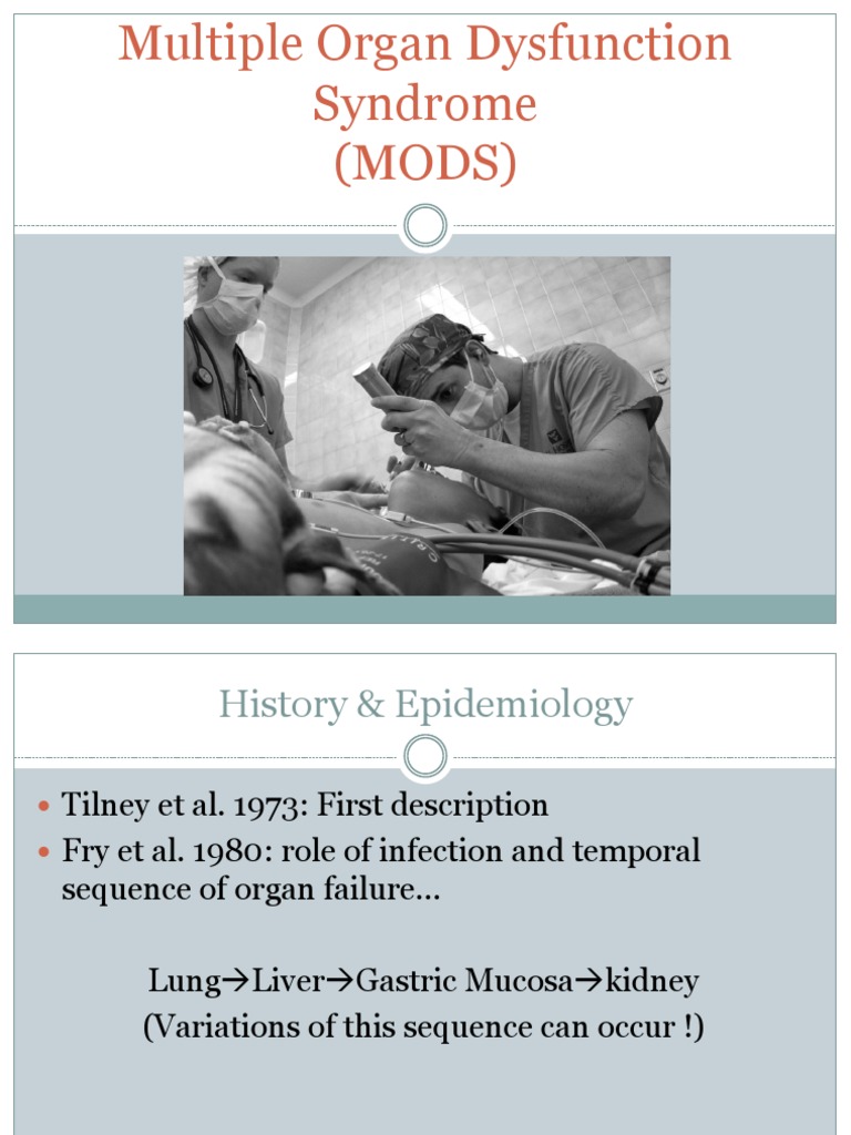 Critical Care: Understanding MODS | PDF | Sepsis | Anatomy