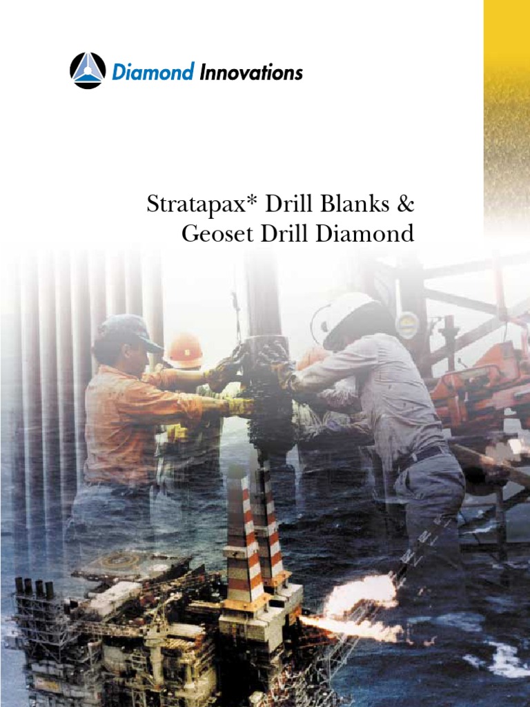 DI Geoset Stratapax Eng | PDF | Diamond | Finite Element Method