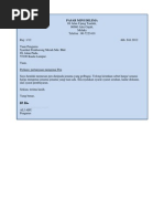 Contoh Sebutharga | PDF