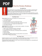 Trunk Rotation Flexibility Test Guide | PDF