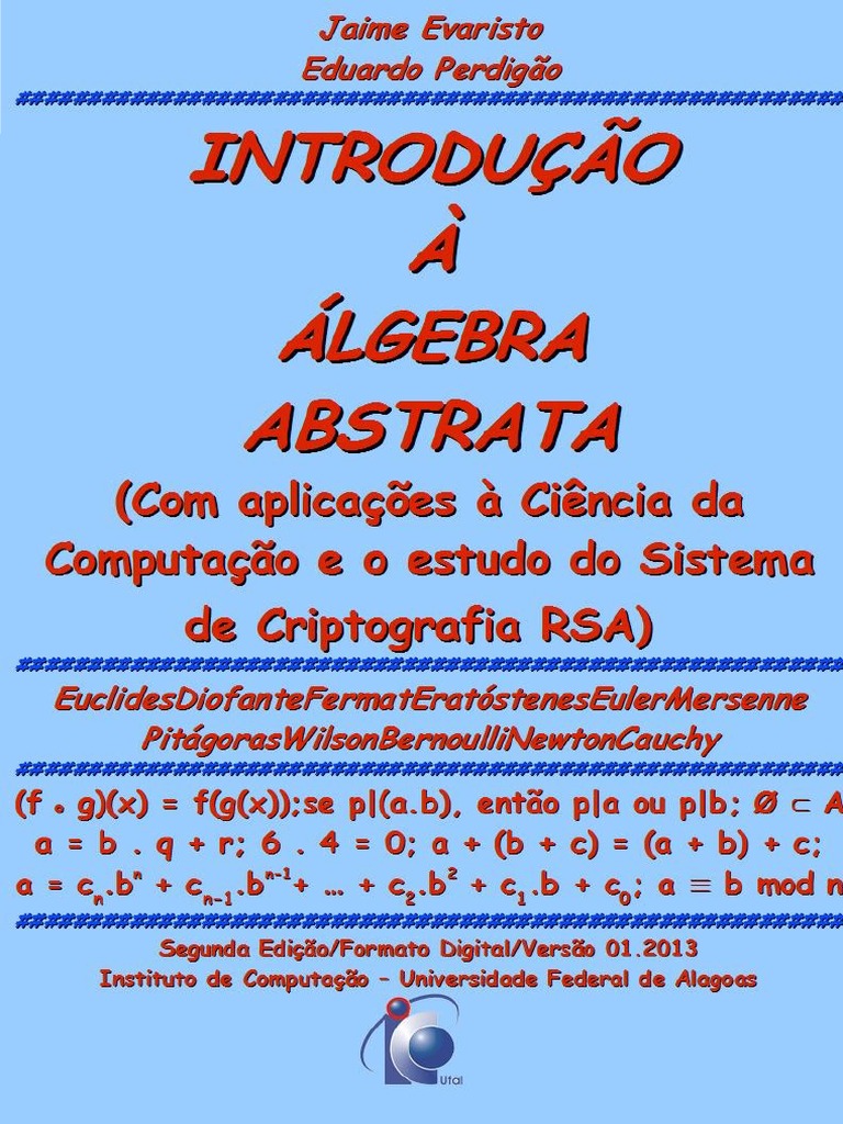 Introducao A Algebra Abstrata | PDF | Euclidean Geometry | Set ...