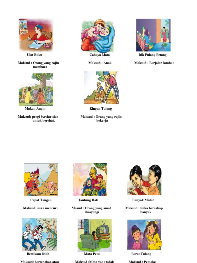 Simpulan Bahasa | PDF