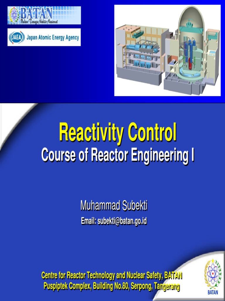02 Reactivity | PDF | Nuclear Power Plant | Nuclear Reactor