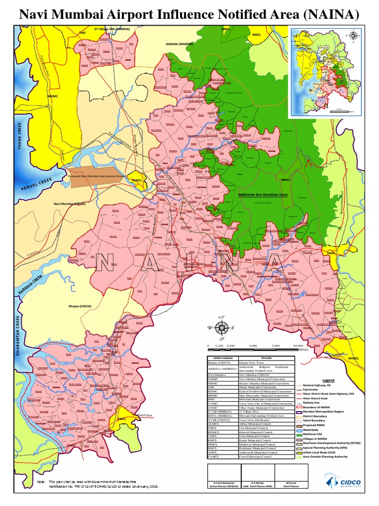 NAINA English Map | Public Administration | Government