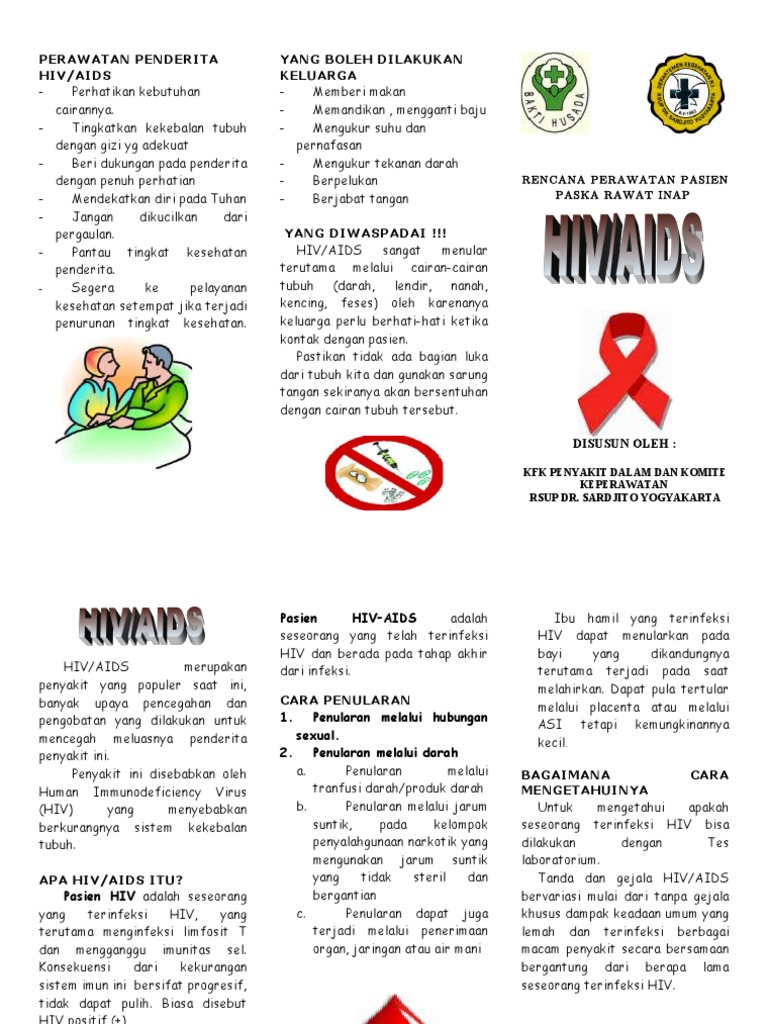 Leaflet HIV AIDS | PDF