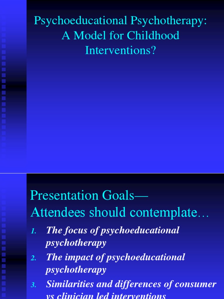 Psychoeducation | PDF | Caregiver | Mental Disorder