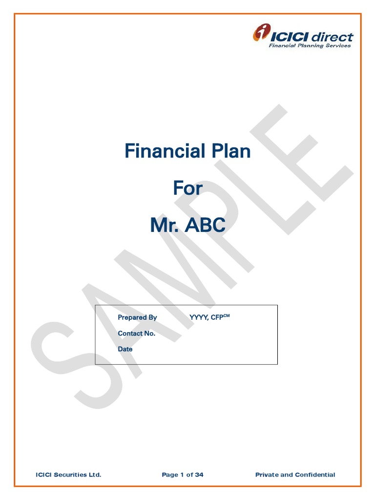 Sample Financial Plan | PDF | Service Industries | Business