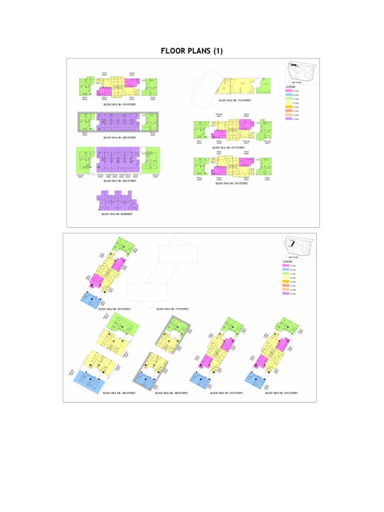 Detailed Floor Plans Overview | PDF