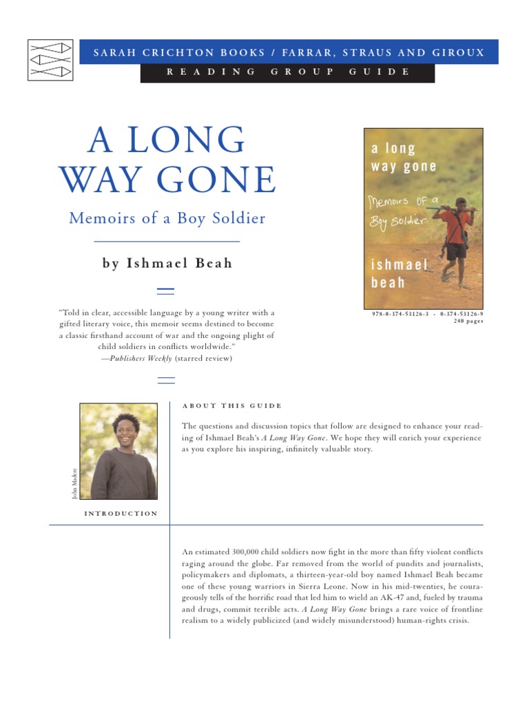 A Long Way Gone Discussion Questions | PDF | Armed Conflict | Unrest