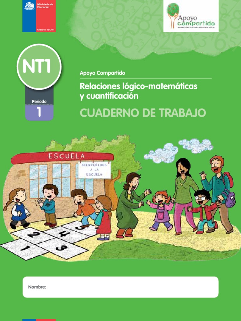 Cuaderno de Trabajo - Matematicas Nt1 | PDF | Adultos | Aprendizaje