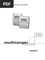 7ML5221 Ultrasonic Probe LU Manual | PDF | Cable | Electrical Wiring