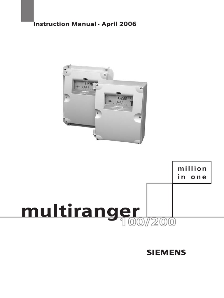 Multi Ranger 100 | PDF | Relay | Parameter (Computer Programming)