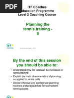 Tennis Lesson Plan | PDF | Games Of Physical Skill | Racquet Sports