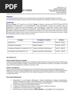 World Bank CV Format | PDF | Computing | Software