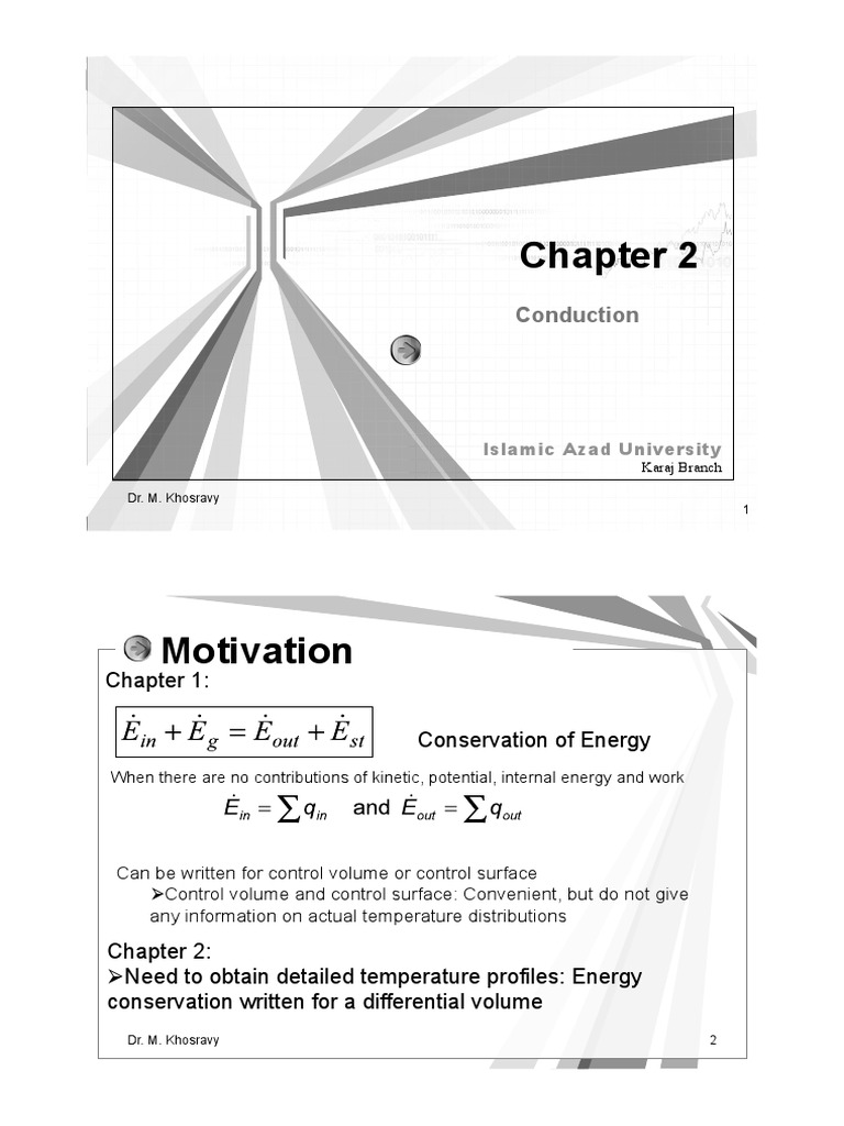 2 Conduction Notes | Download Free PDF | Thermal Conduction | Thermal ...