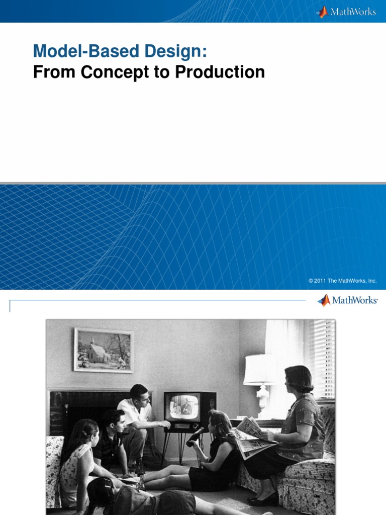 Model Based Design From Concept To Production | PDF | Field ...