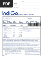 Indigo Invoice | PDF | Payments | Aviation