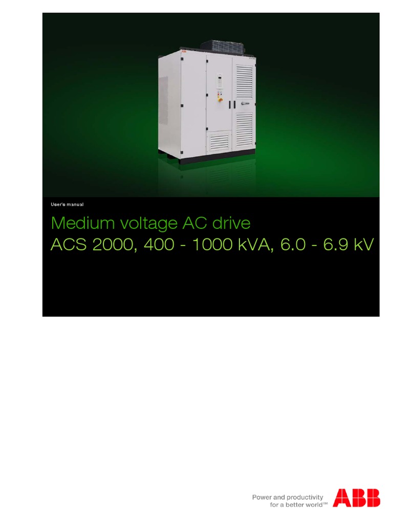 Abb Acs2000 | PDF | Power Supply | Power Electronics